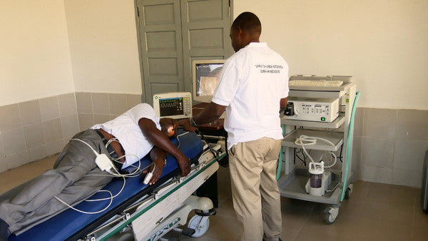 Endoskopieeinheit für Nansio Hospital – WÜPAKA