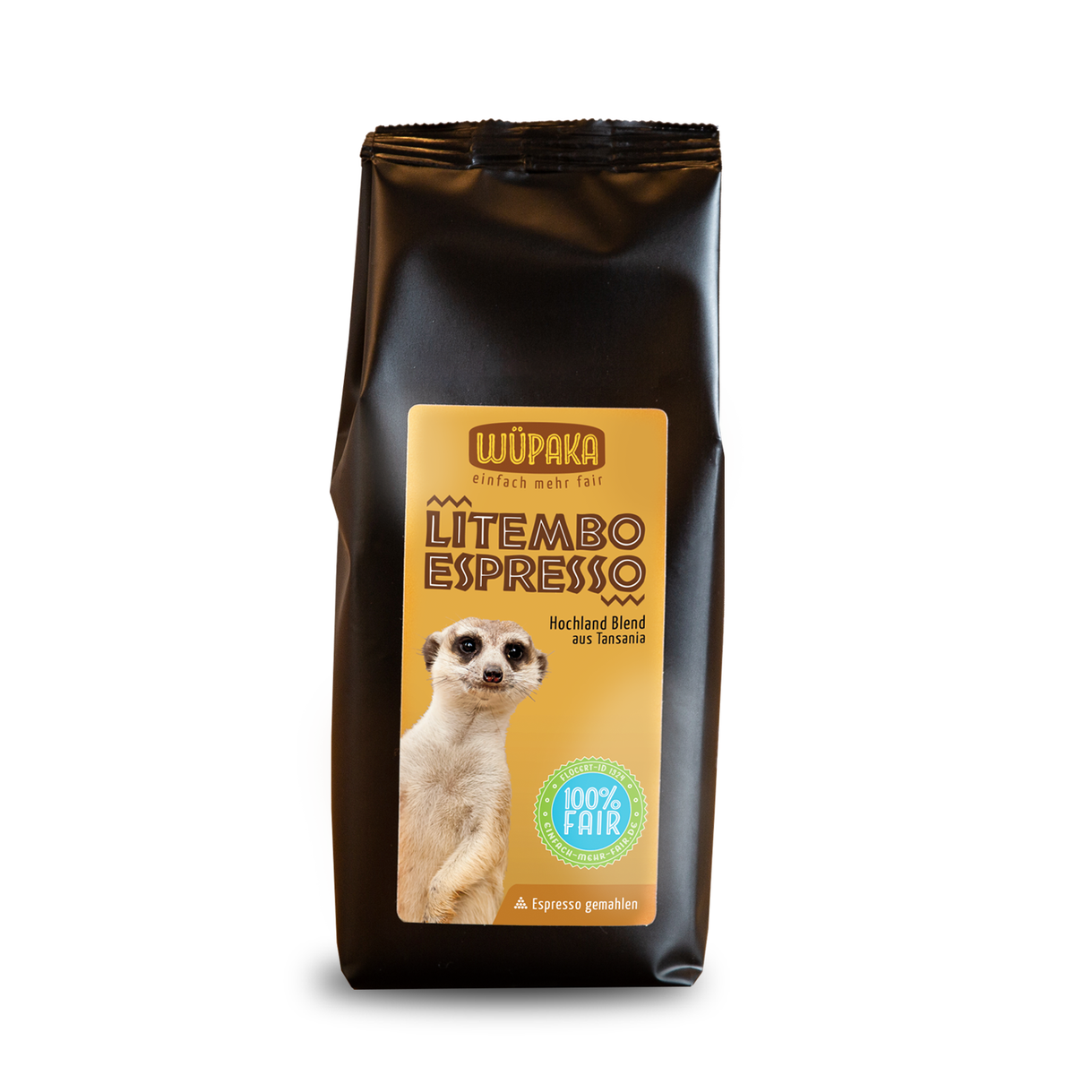 WÜPAKA Litembo Espresso - Fair gehandelter Espresso aus Tansania